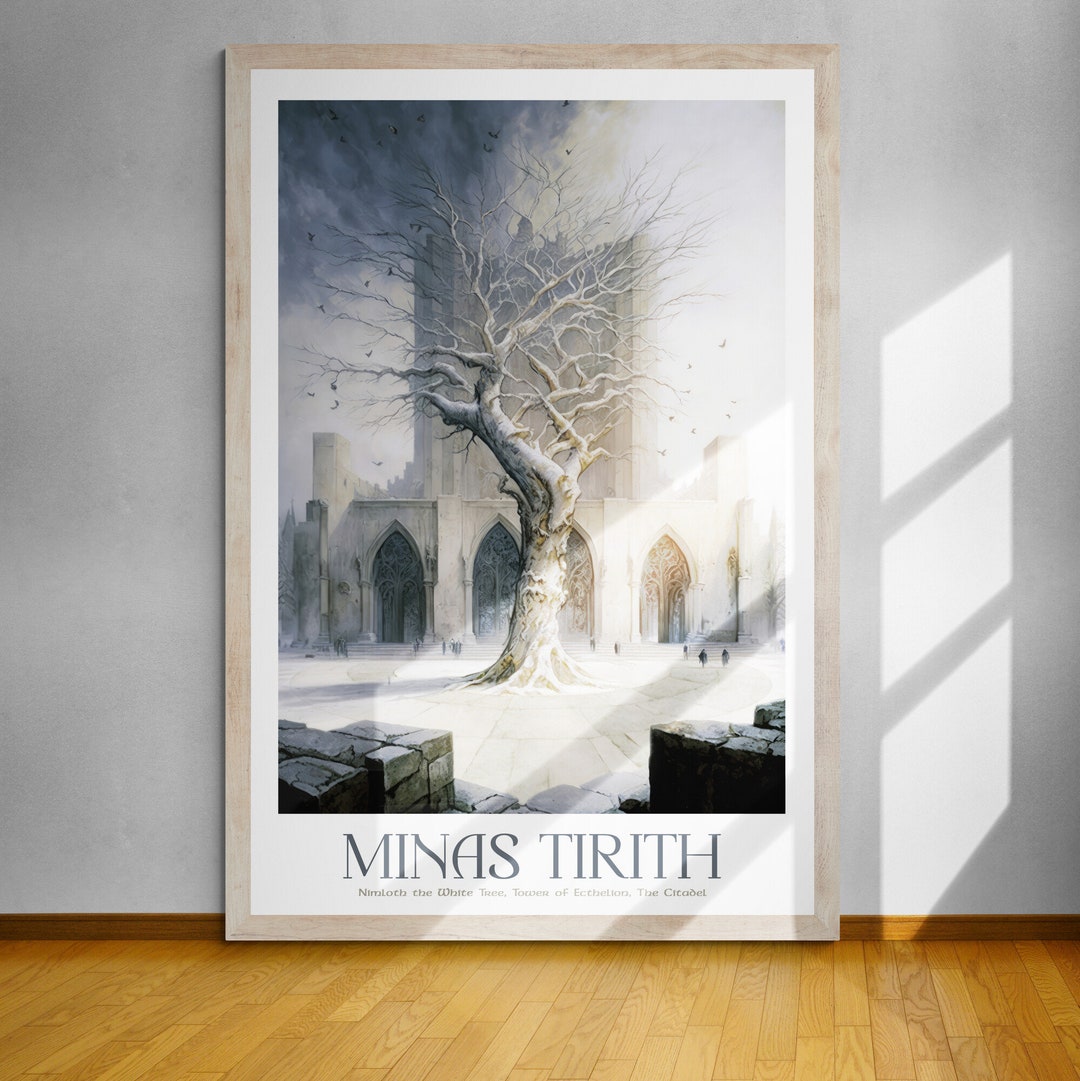 White Tree of Minas Tirith Poster - Etsy