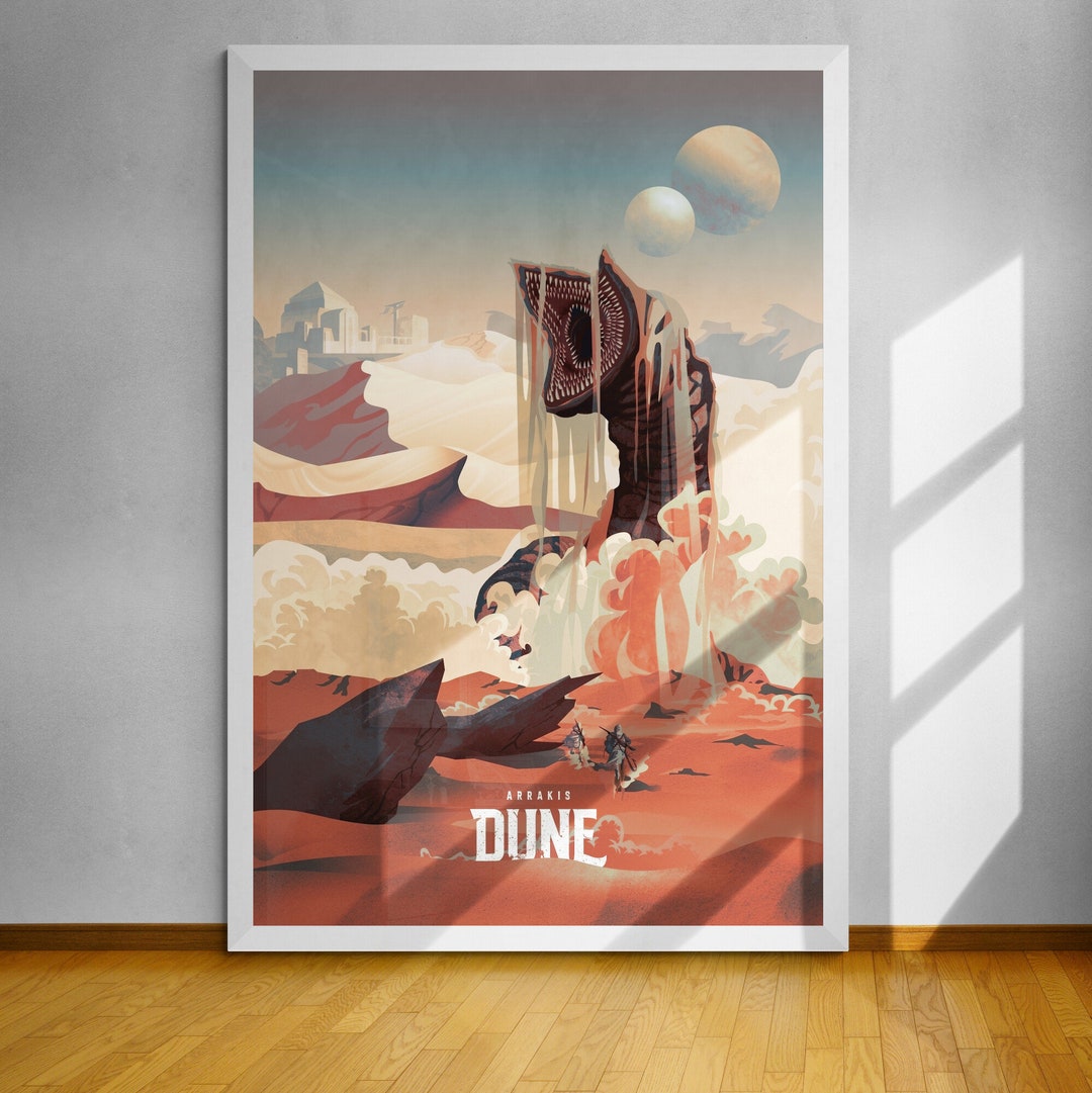 Dune Sandworm Poster - Etsy Australia