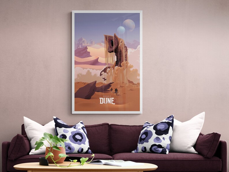 Dune Sandworm Poster - Etsy