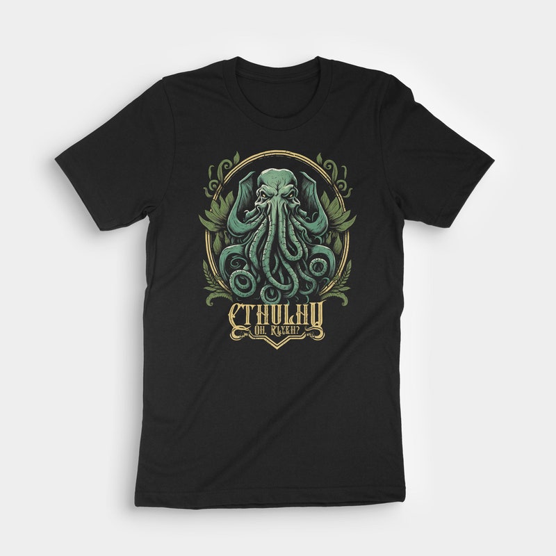 Cthulhu Shirt - Etsy
