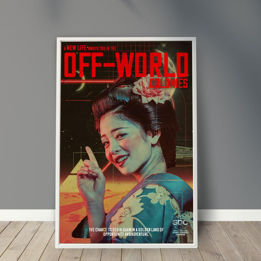 Blade Runner, Off-world Colonies Poster - Etsy