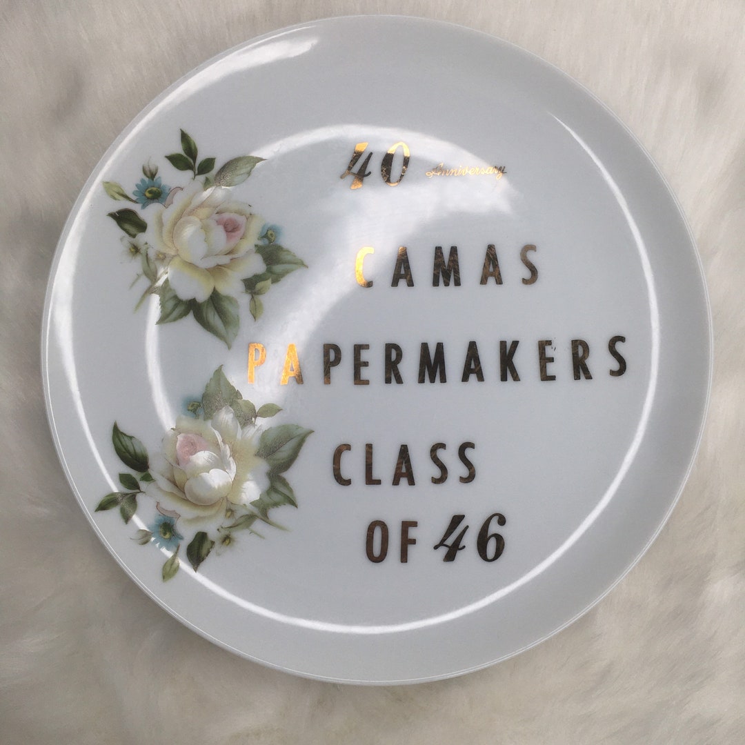 Vintage 1946 Camas Washington High School Reunion Papermakers 40th ...