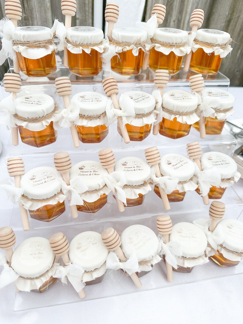 Thank You Honey Pot Honey Wedding Favor Wedding Favors Isteme Wedding ...