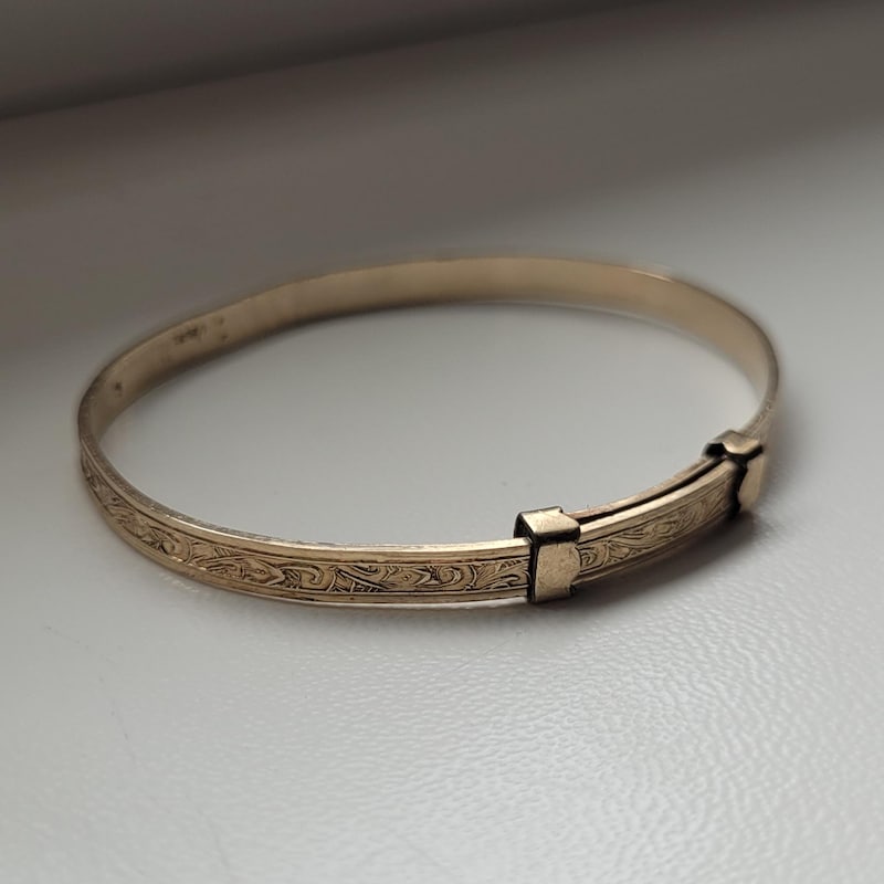 9ct Rolled Gold Bracelet - Etsy