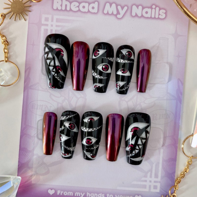 Arcane Jinx Nails - Etsy