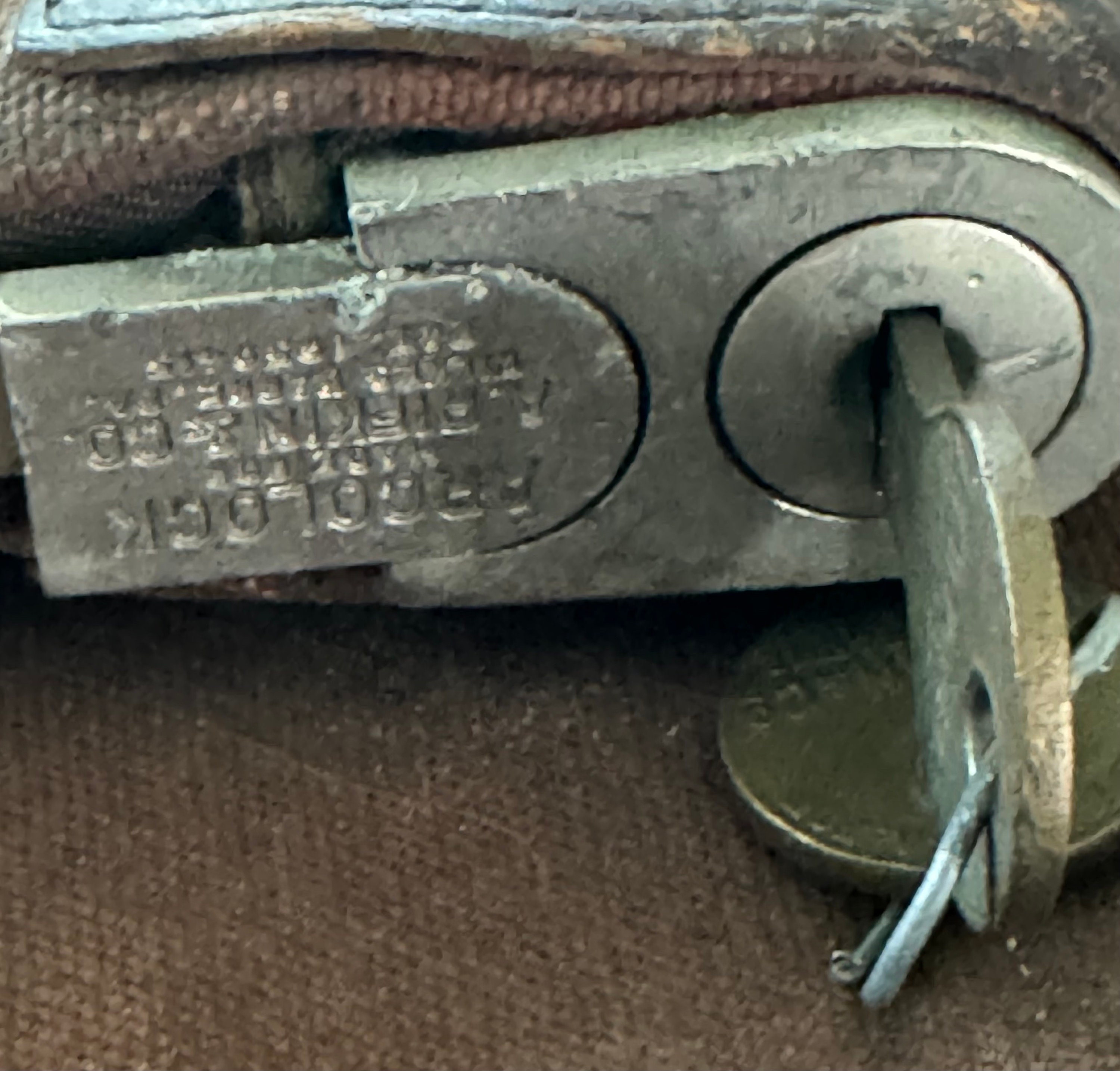 Vintage Bank Bag and Newer Lock Bag - Etsy