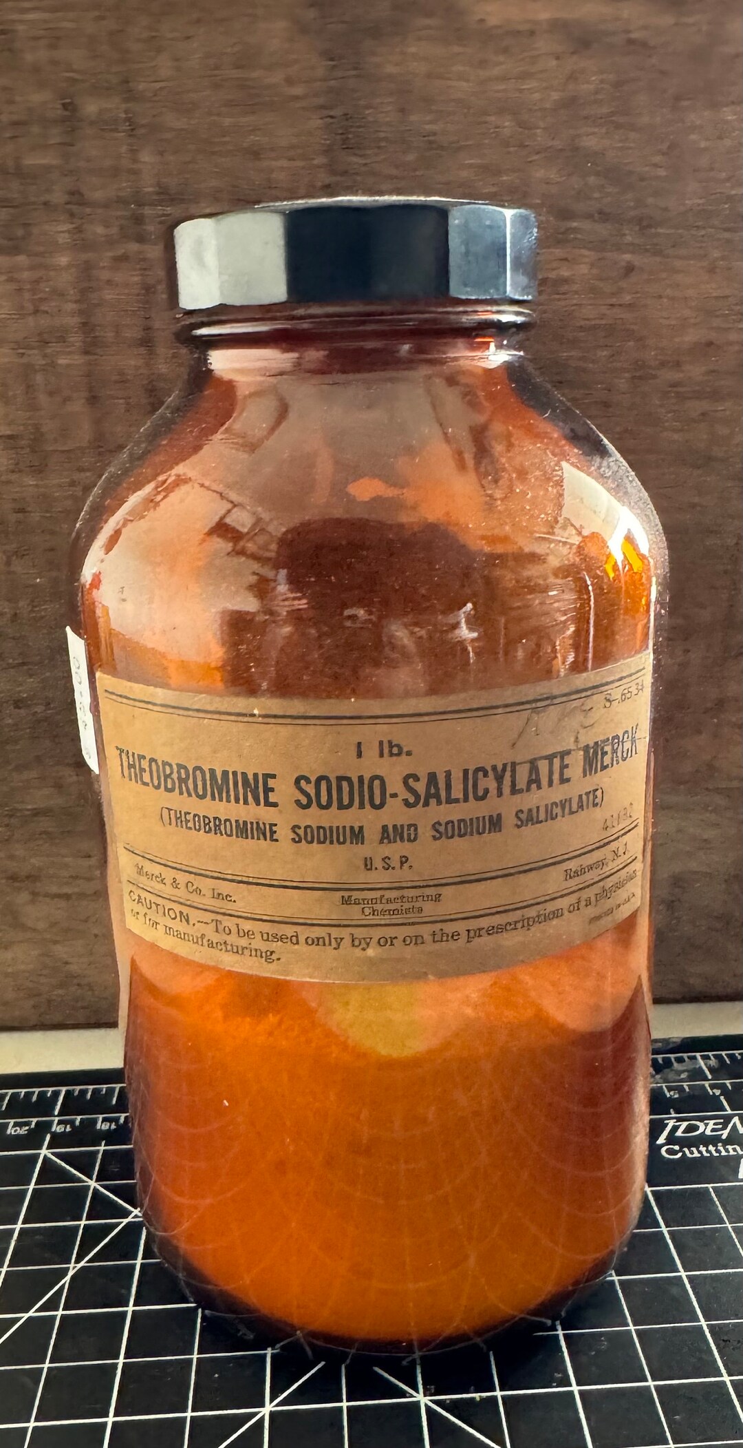 Merck Medical Bottle - Etsy