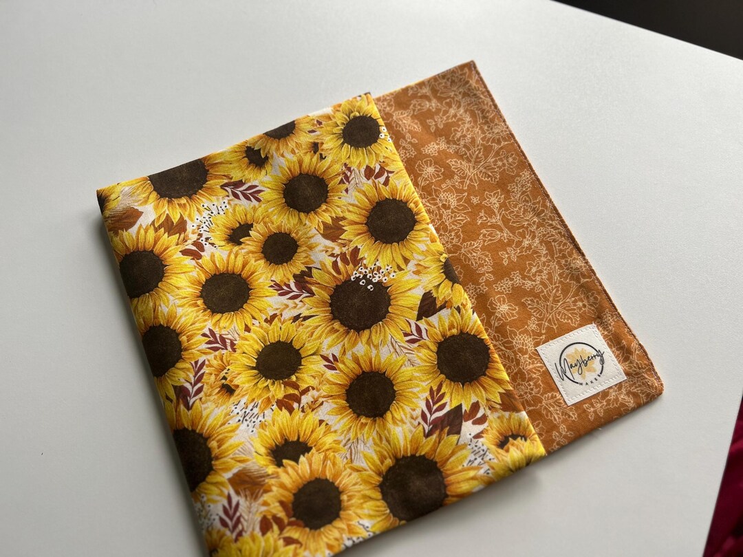 Reversible Book Cover Bible Cover Adjustable Reusable Dust Jacket ...