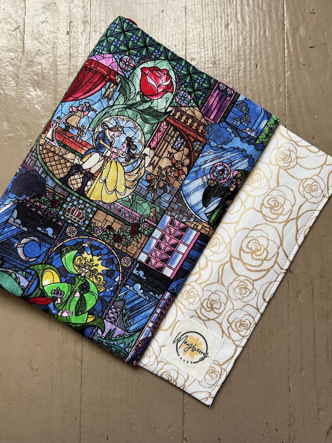 Adjustable Book Cover Enchanted Book Cover Reversible Dust Jacket ...