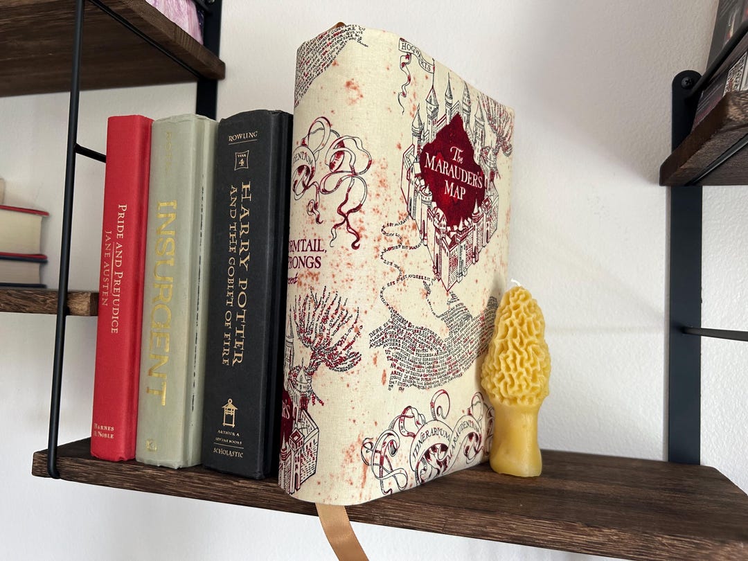 Reversible Snitch Book Fabric Cover Bible Cover Adjustable Reusable ...