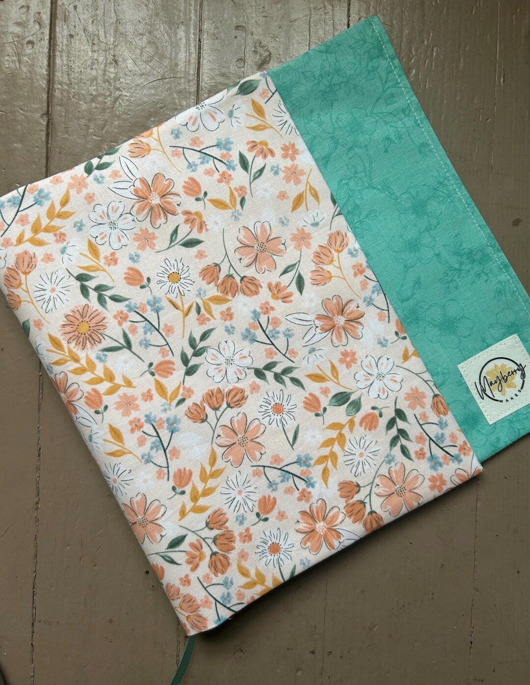 Book Cover Adjustable Dust Jacket Colorful Fabric Cover Dust Cover ...