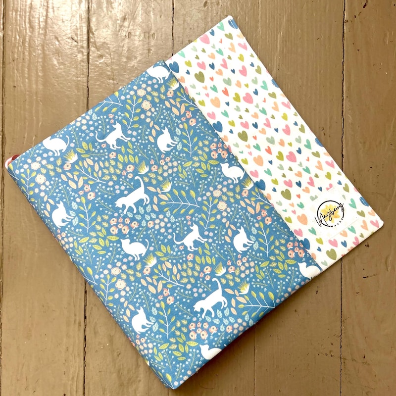 Cat Book Cover Bag - Etsy