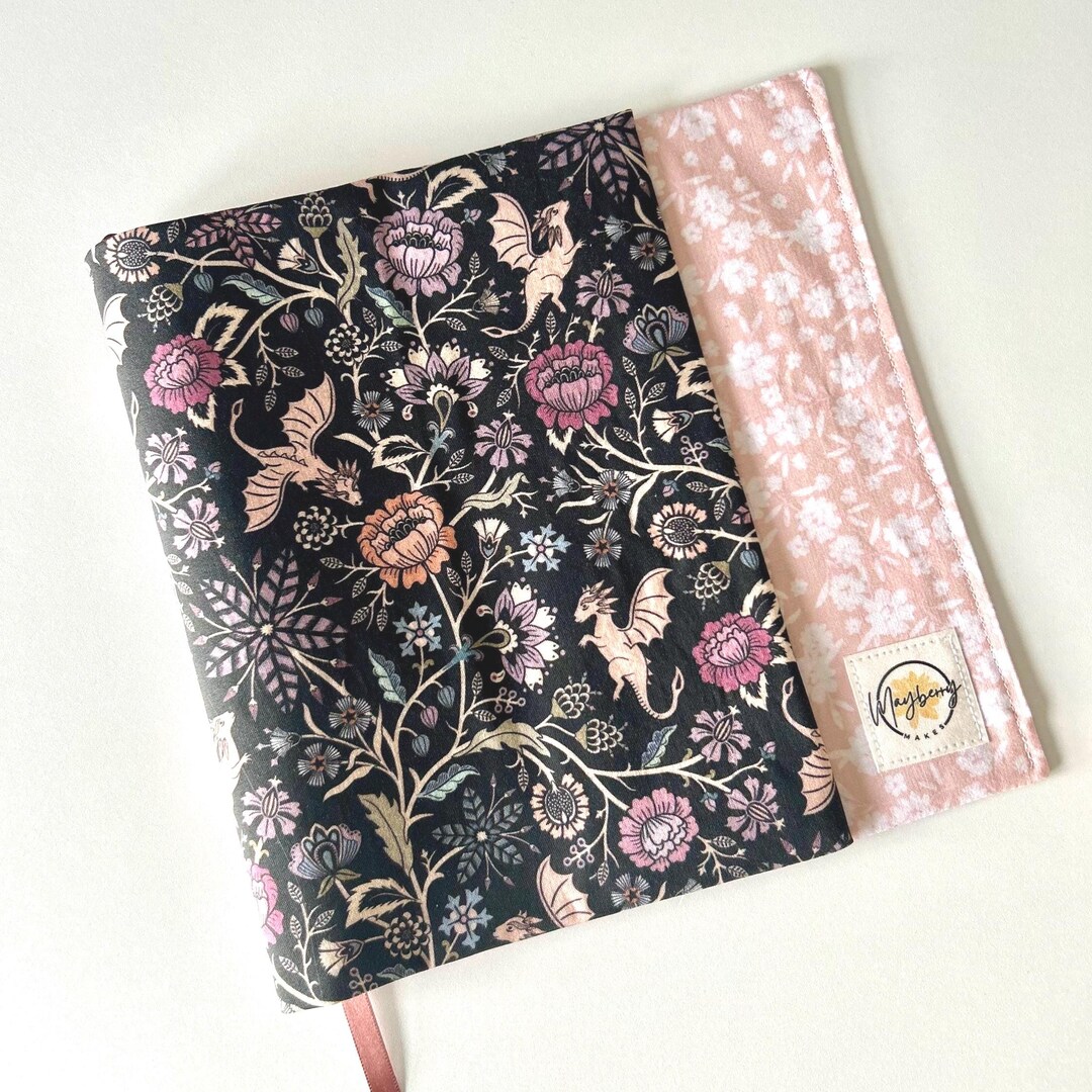 Adjustable Fabric Book Cover for Paperback Hardcover and Bibles ...