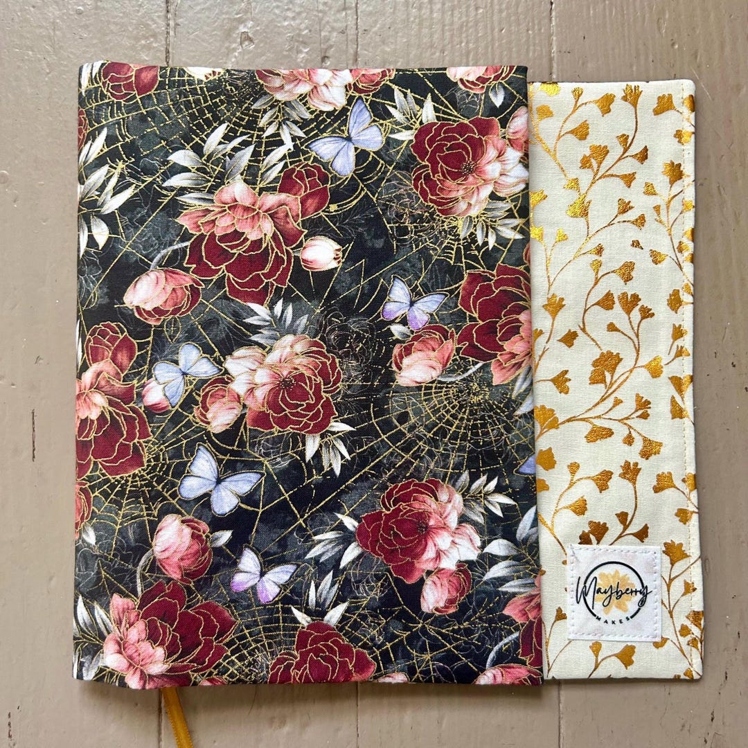 Adjustable Book Cover Cloth Bible Cover Halloween Book Cover Spider ...