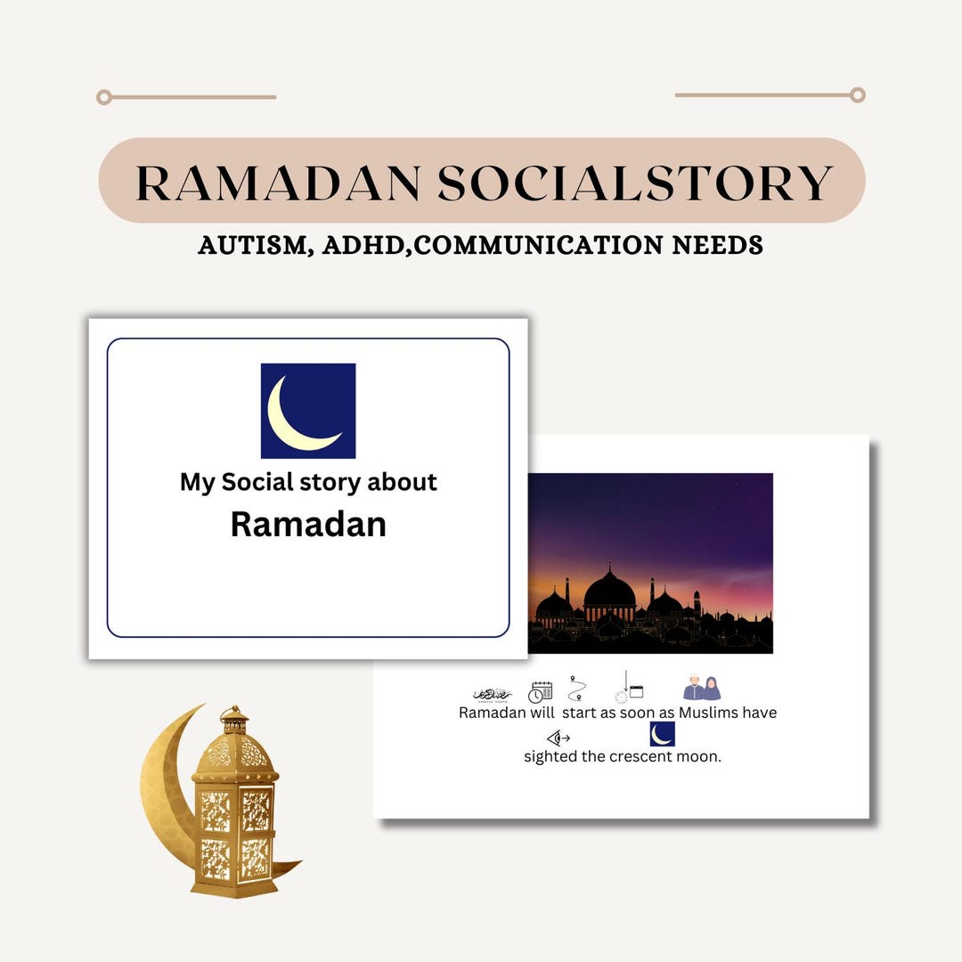 Ramadan Social Story for Children With Autism & ADHD | Special Needs ...