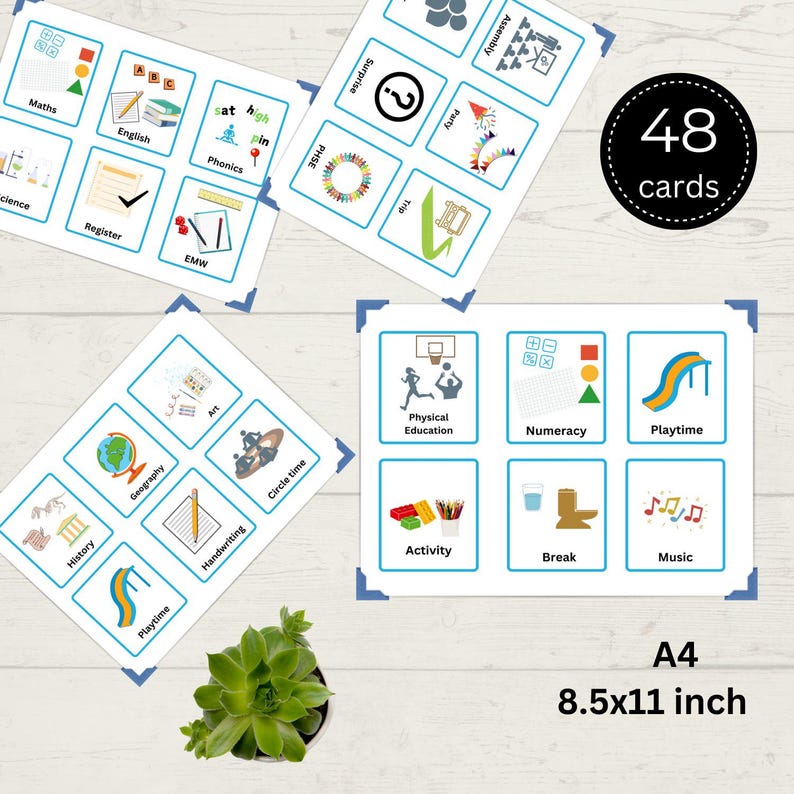 Visual Timetable/ Daily Schedule | Autism ADHD Visuals | Classroom ...