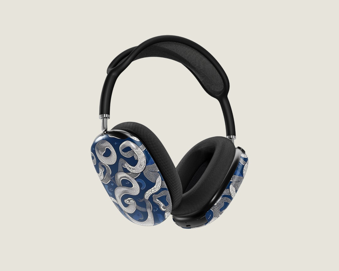 Blue Snakes AirPod Max Covers, Apple Airpods Max Cases, Snap on Case ...
