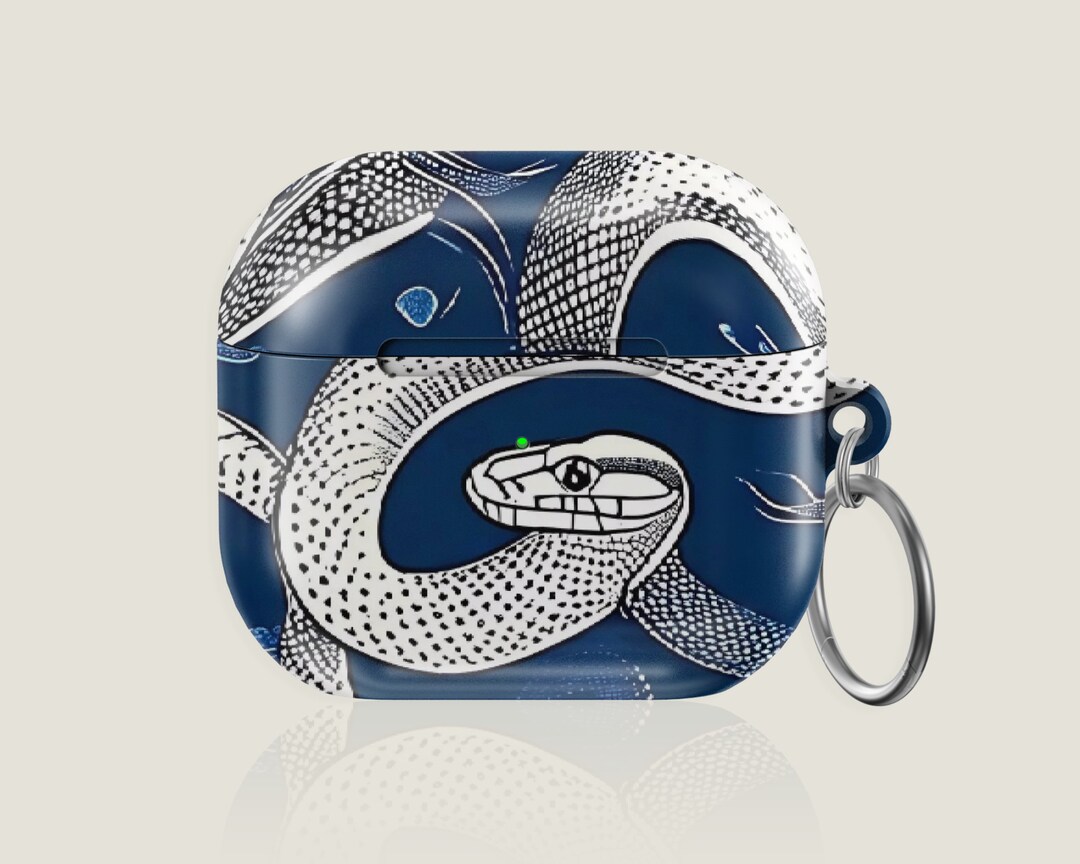 Blue Snakes Airpods AirPod Case Airpods Pro With Keychain for 1st 2nd ...