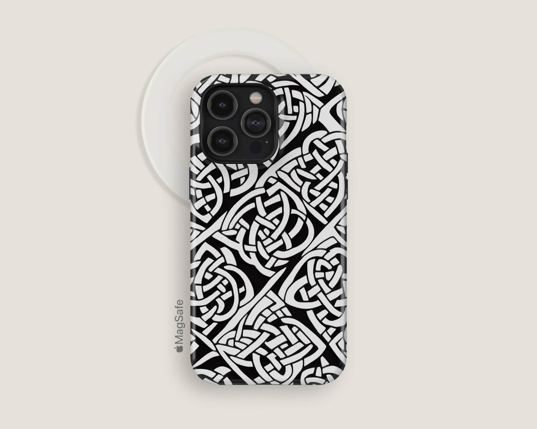 Celtic Pattern Magsafe iPhone Case for iPhone 16, iPhone 15 & 14 iPhone ...
