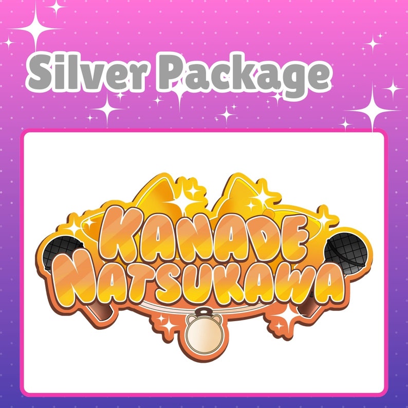 Custom Vtuber Logo Text Chibi Vtuber Logo Cute Vtuber Logo Kawaii Logo ...