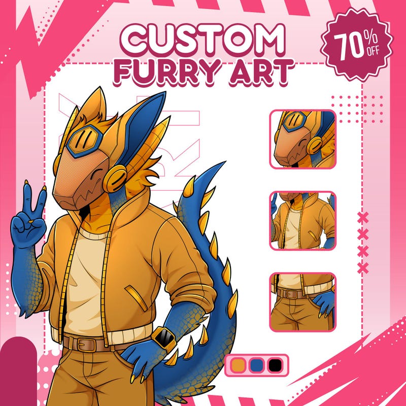 Furry Art Commission - Etsy