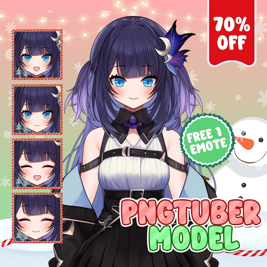 Custom Pngtuber for Streaming Pngtuber Commission Pngtuber Avatar ...