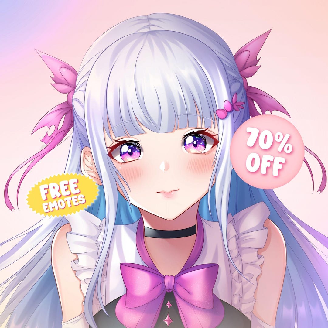 Custom PFP Commission | Vtuber Profile Icon, Anime PFP, Twitch Profile ...