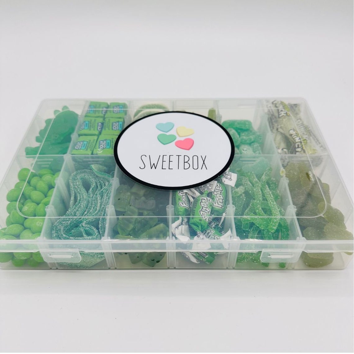 Green Box All Green Pre-filled XL Snackle Tackle Sweet & Sour Candy ...