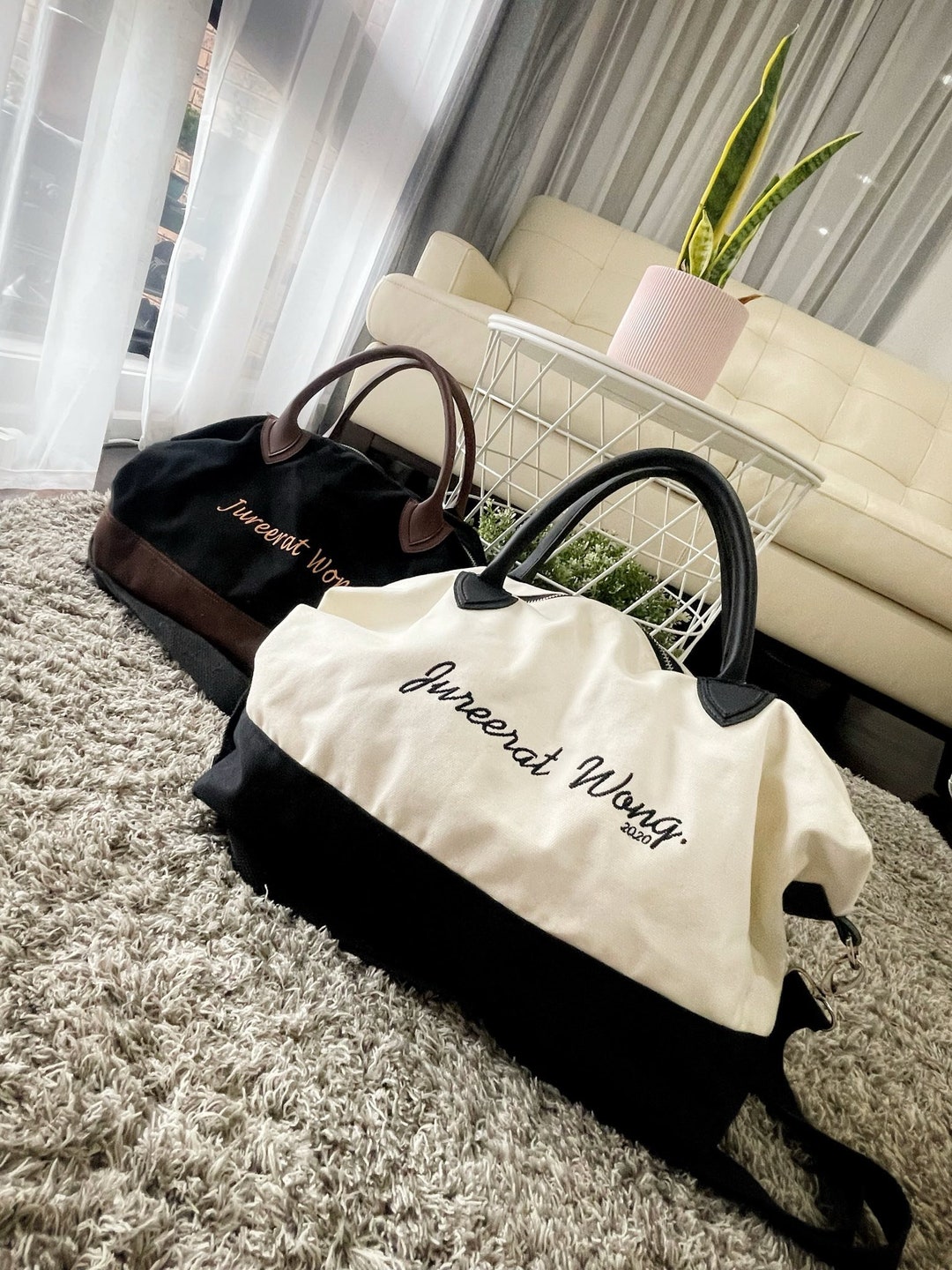 Personalized Duffle Bag/ Work Bag/ Fashion Bag/ Freestyle Bag - Etsy