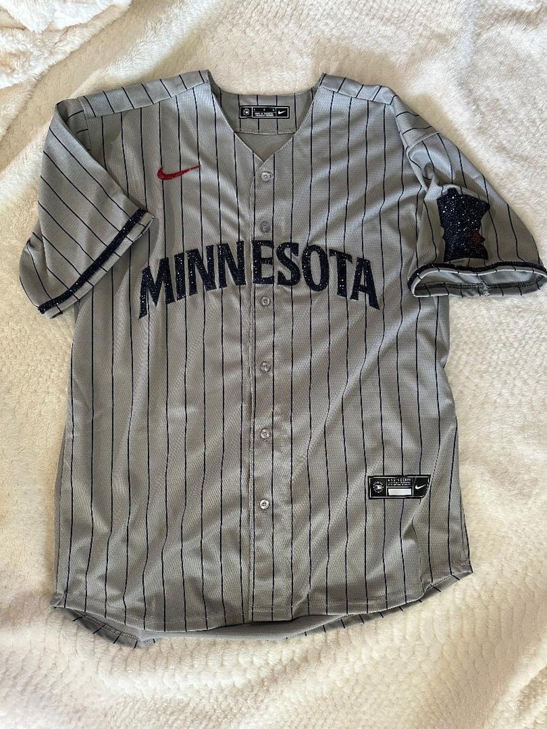 Custom Bedazzled Baseball Jersey - Etsy