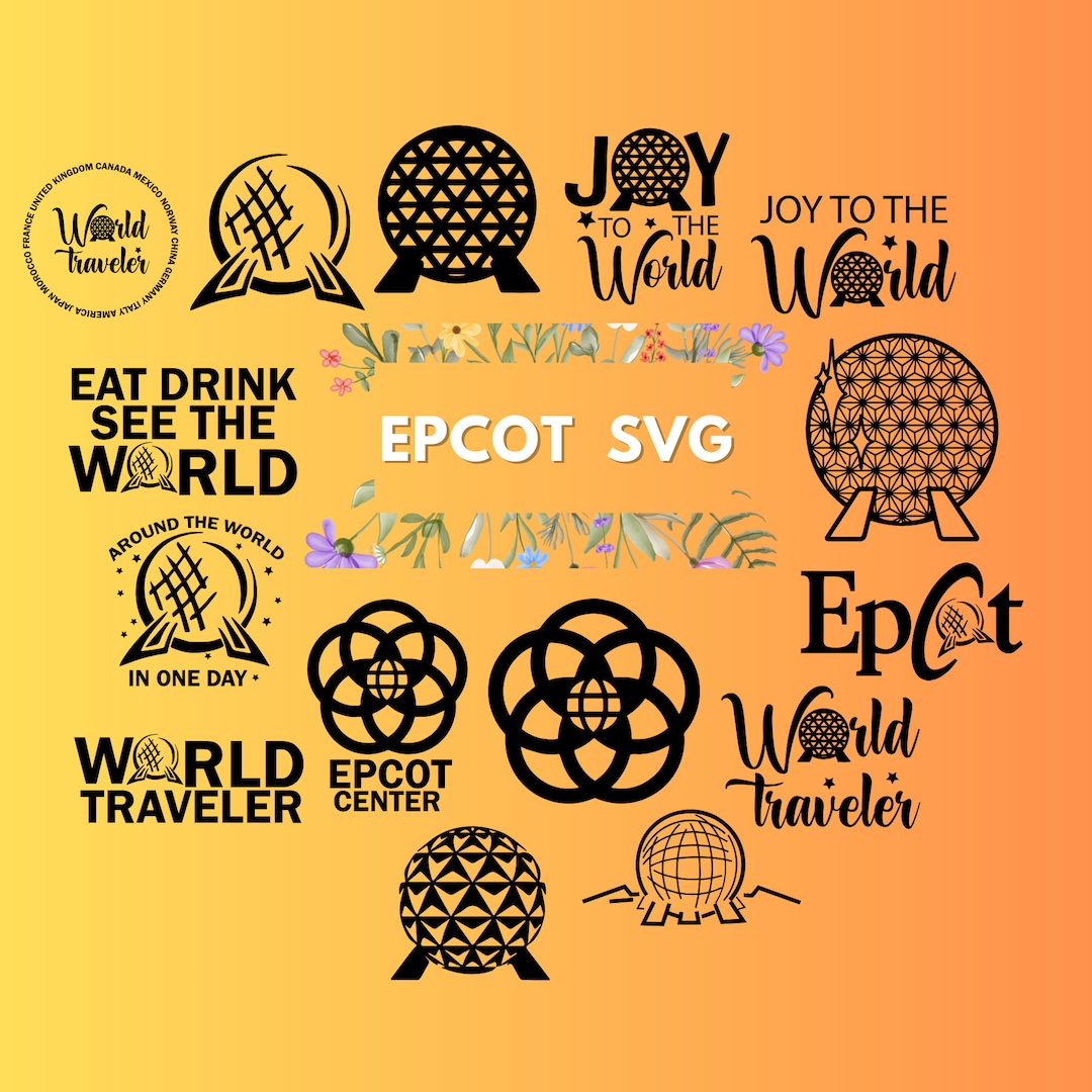 Epcot Svg, World Traveler Svg, Family Vacation Svg, Epcot Shirt ...