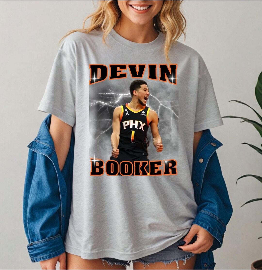 Devin Booker T-shirt, Devin Booker Tee, Phoenix Suns Devin Booker ...