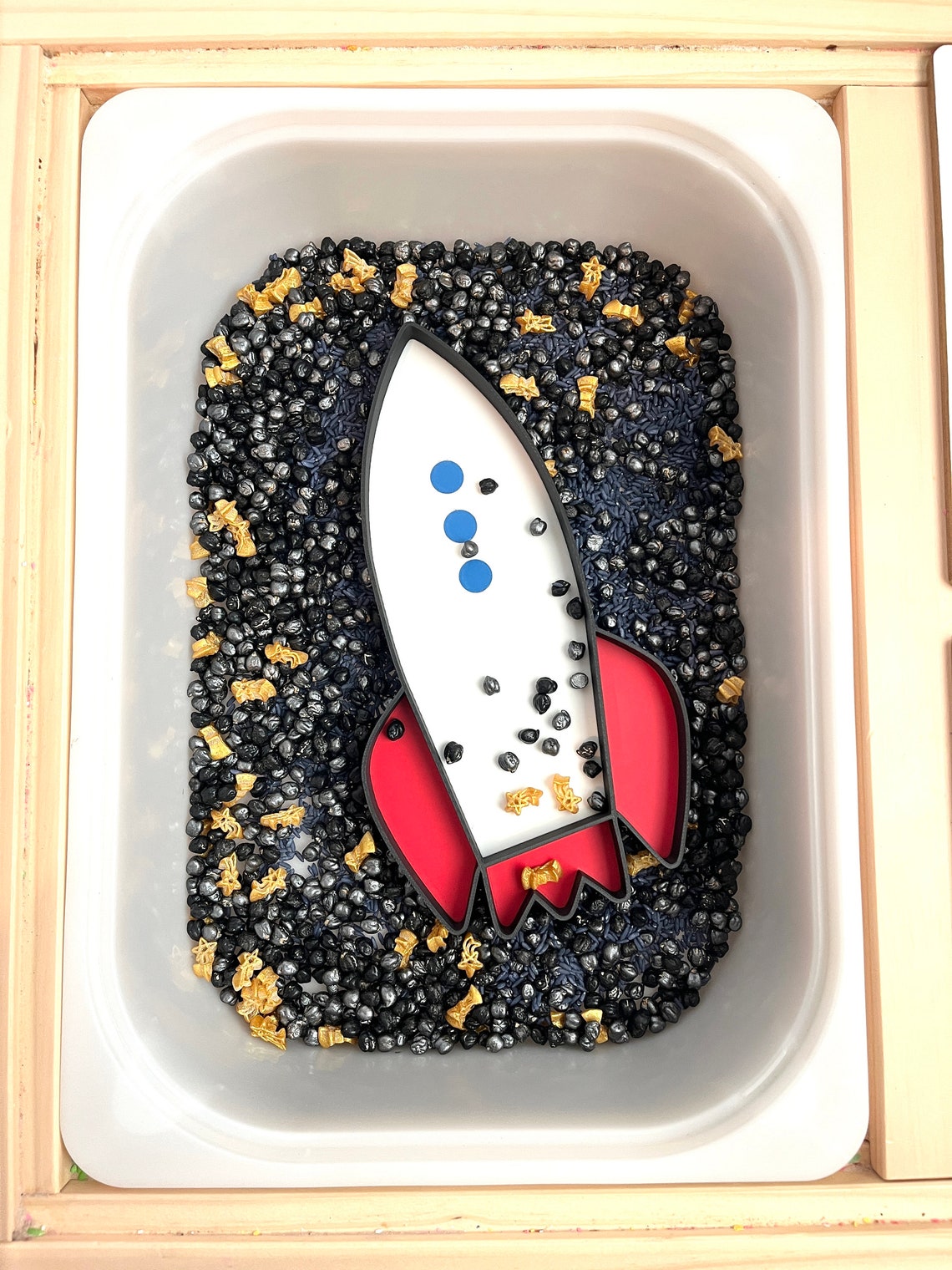 Shoot for the Stars Pour and Play Sensory Mix - Etsy