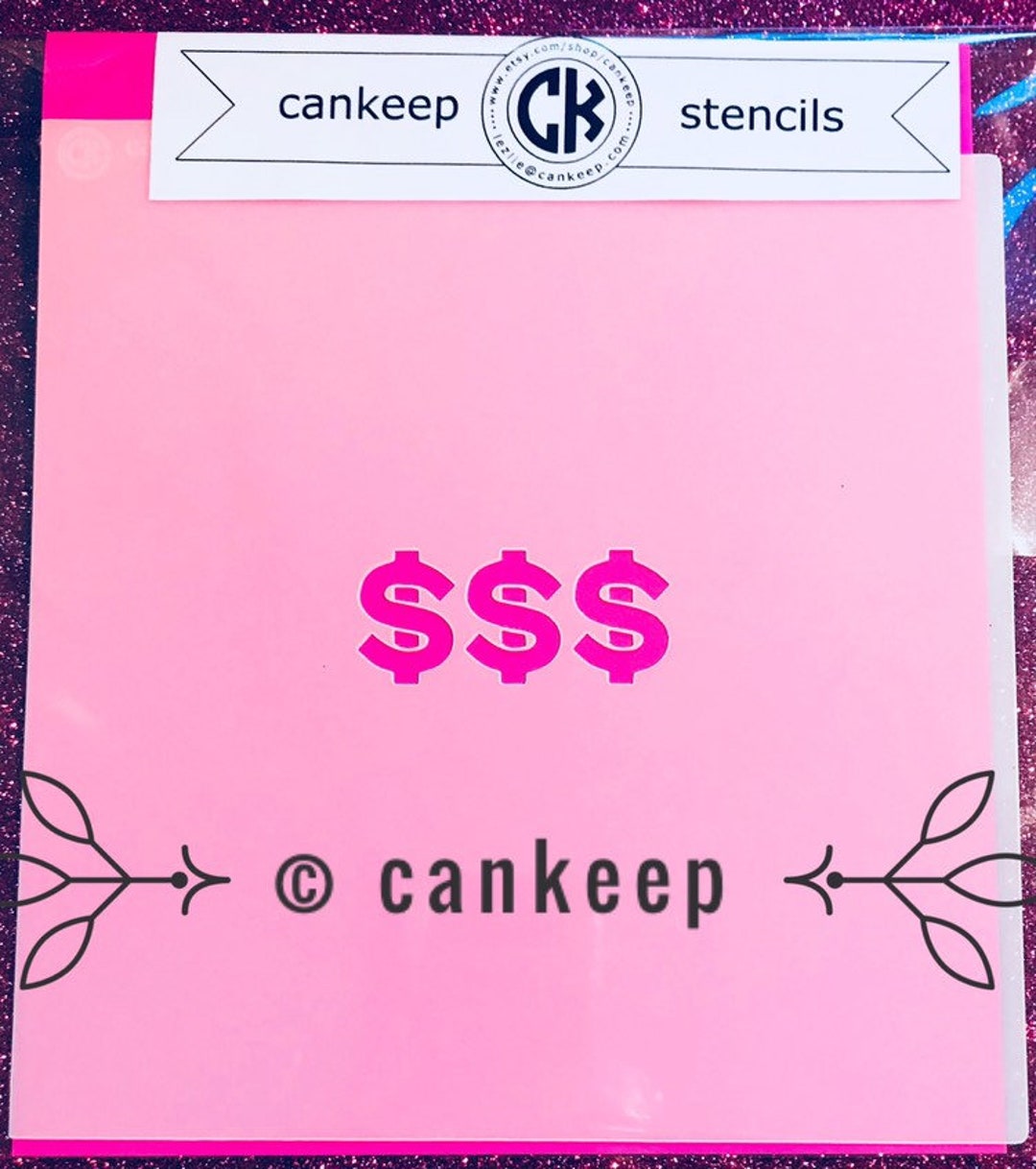 Money, Dollar Sign, Cash - Laser Cut-cookie/craft Stencil-cankeep - Etsy