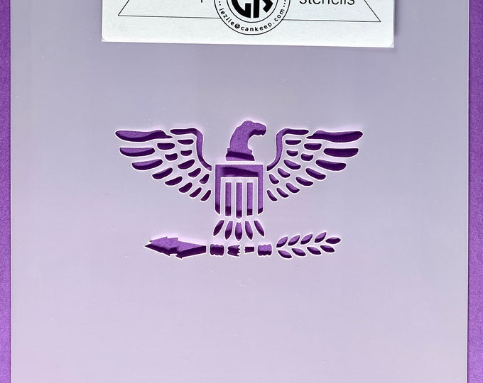 Military USAF Colonel Rank Logo/cookie or Craft Stencil - Etsy