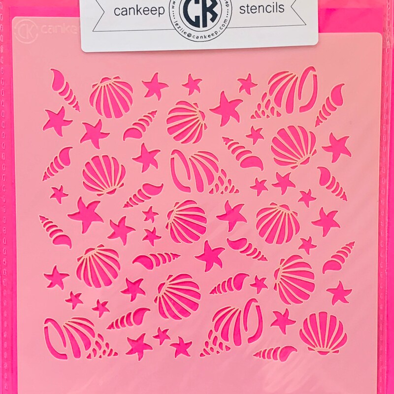 Sea Shell Stencils - Etsy