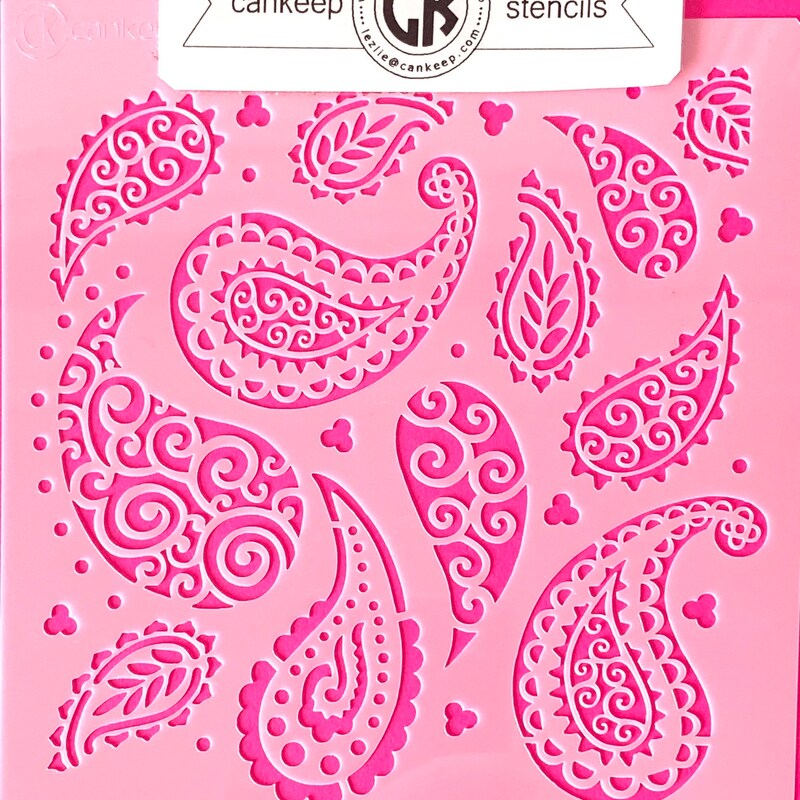 Paisley Stencils - Etsy