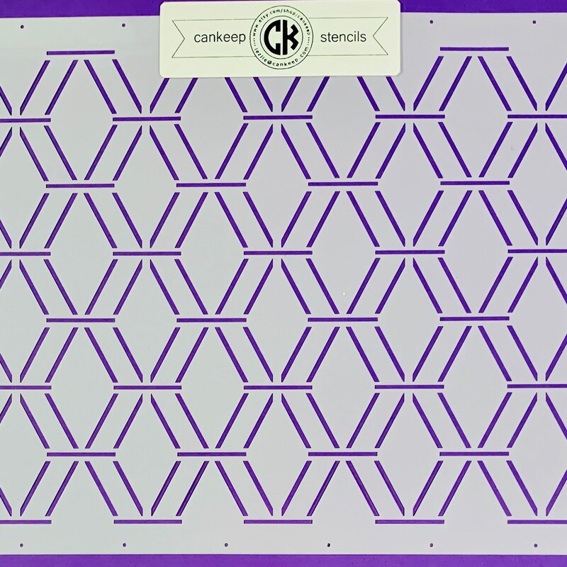 Geometric Stencil - Etsy