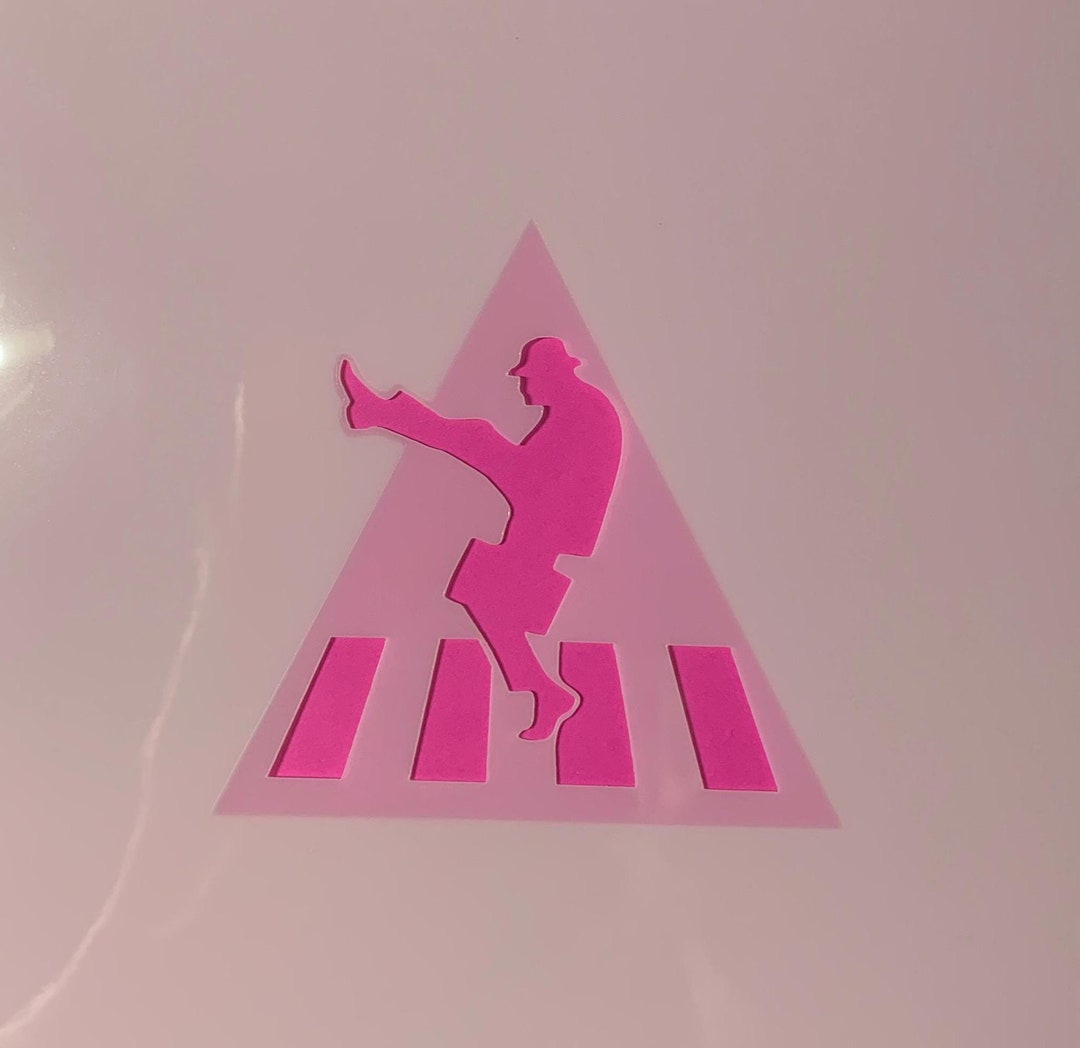 Silly Walking Crosswalk Sign/ Cookie or Craft Stencil - Etsy