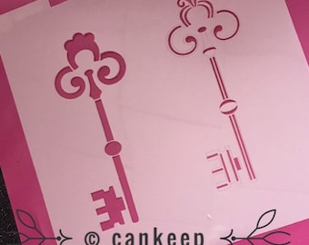 Key Stencil | Etsy