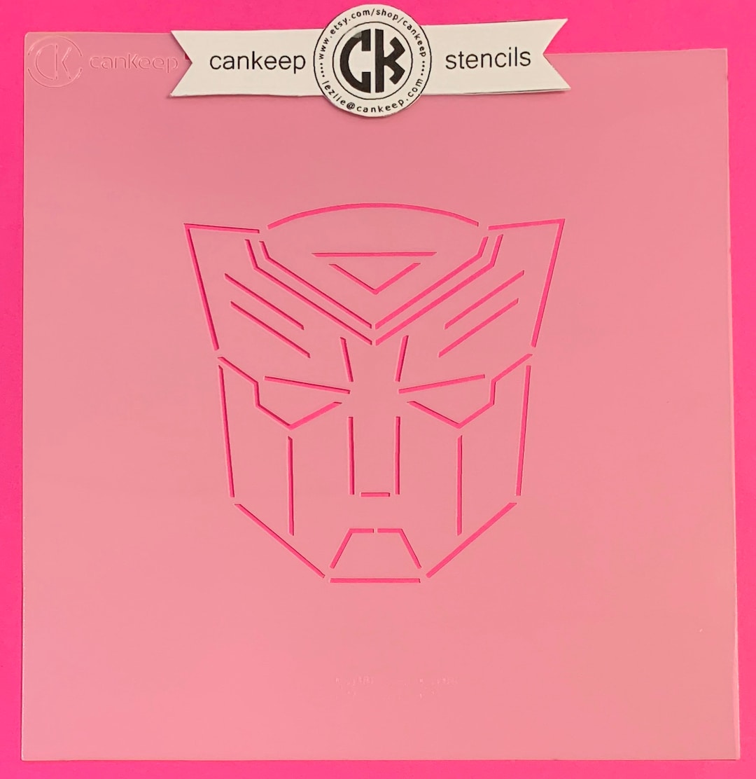 PYO Transformer Superhero / Cookie or Craft Stencil - Etsy