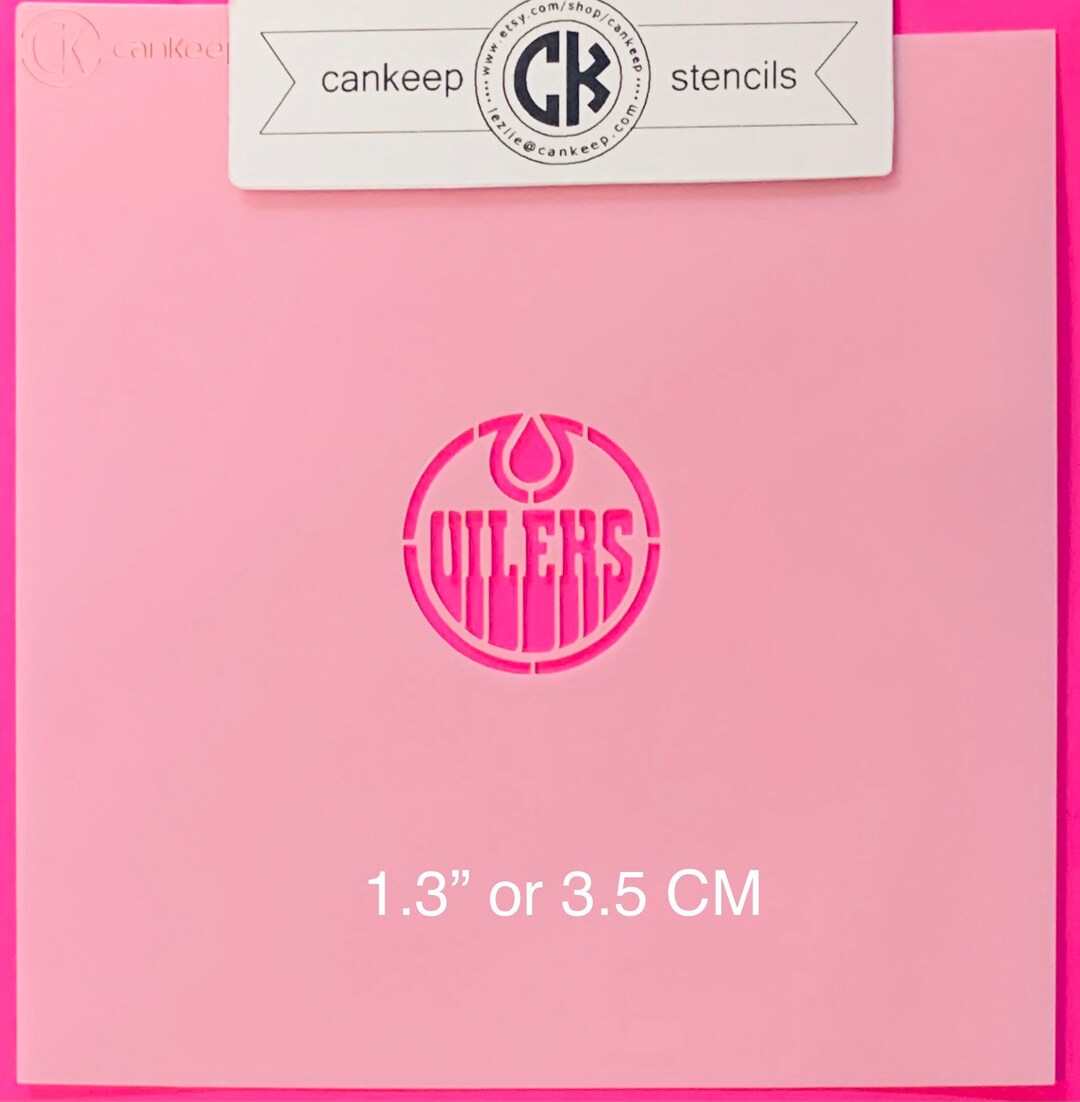 Oilers Logo / Cookie /craft Stencil - by Cankeep - Etsy