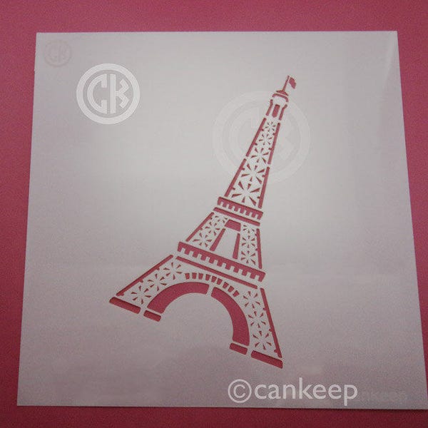 Eiffel Tower Stencil - Etsy
