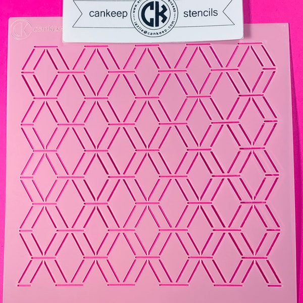 Geometric Stencil - Etsy