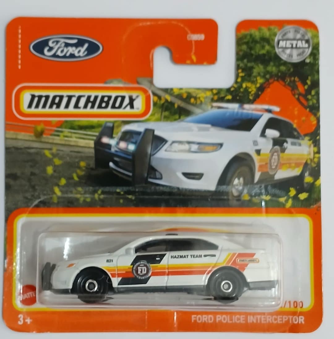 Ford Police Interceptor Matchbox - Etsy