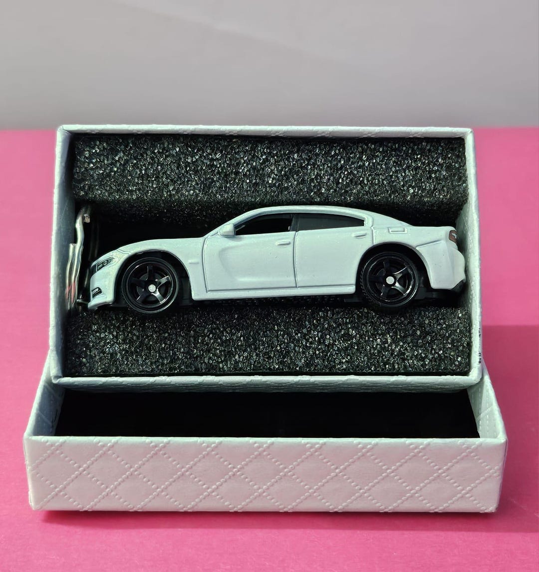 Dodge Charger Police Car Keyring - Etsy