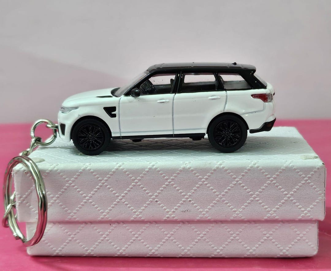 Range Rover Svr Keyring - White - Etsy