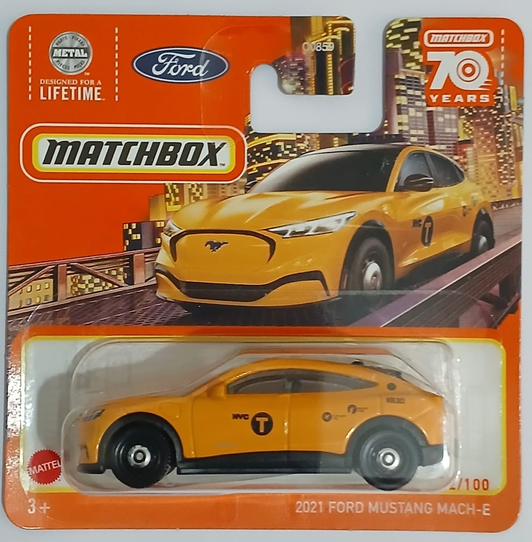 Ford Mustang Mach E Matchbox - Etsy