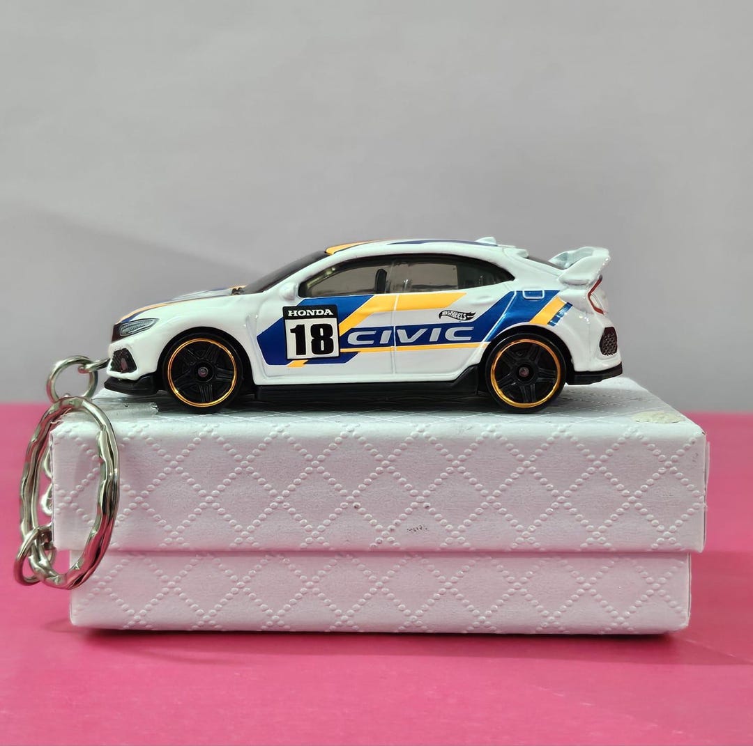 Honda Civic Type R Keyring - Etsy