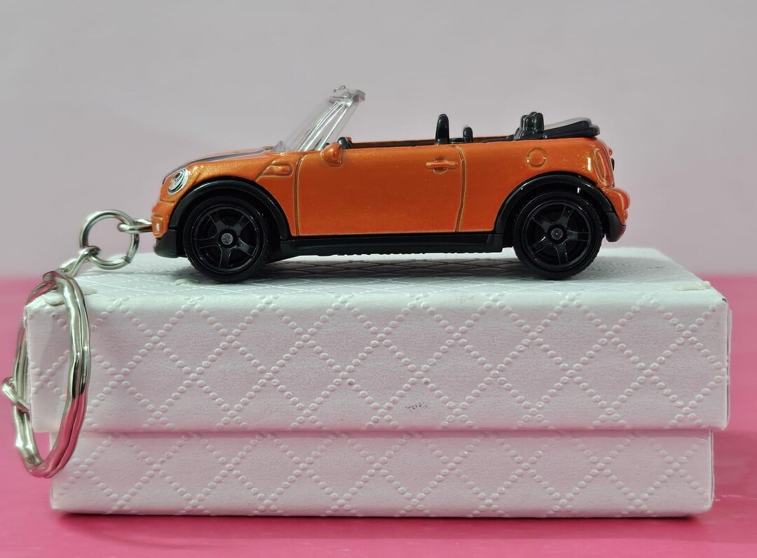 Mini Cooper Convertible Keyring - Etsy